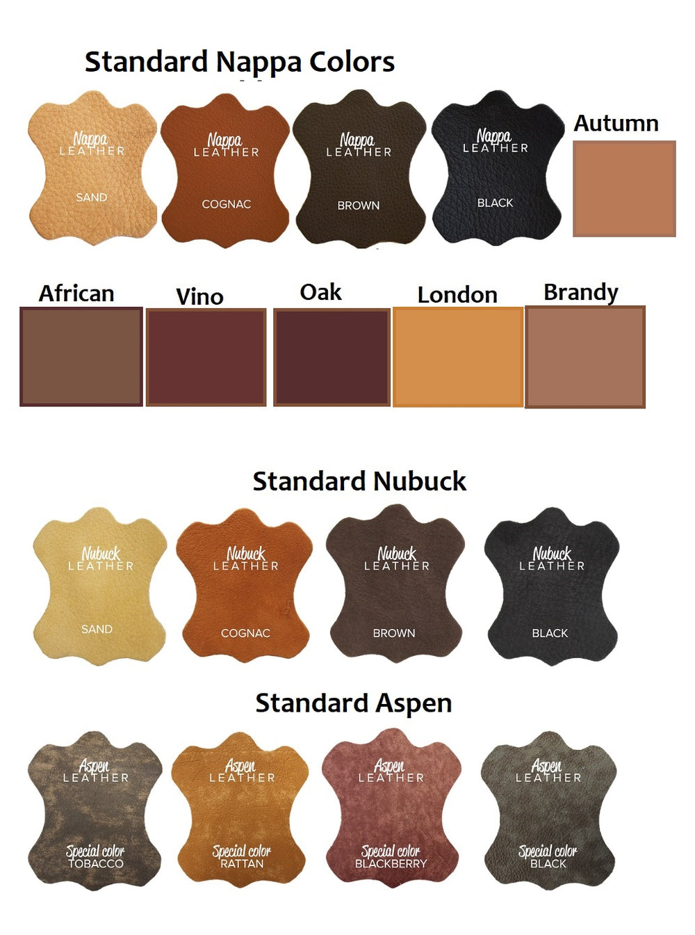 DP Leather Colors – Top Hat Tack